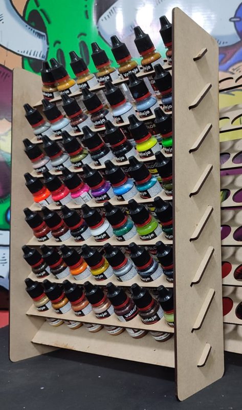 Rack para 49 Pinturas Vallejo – Por3