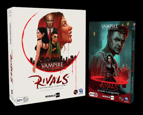 Vampire: The Masquerade – Rivals + exp. Sangre y Alquimia – Por3